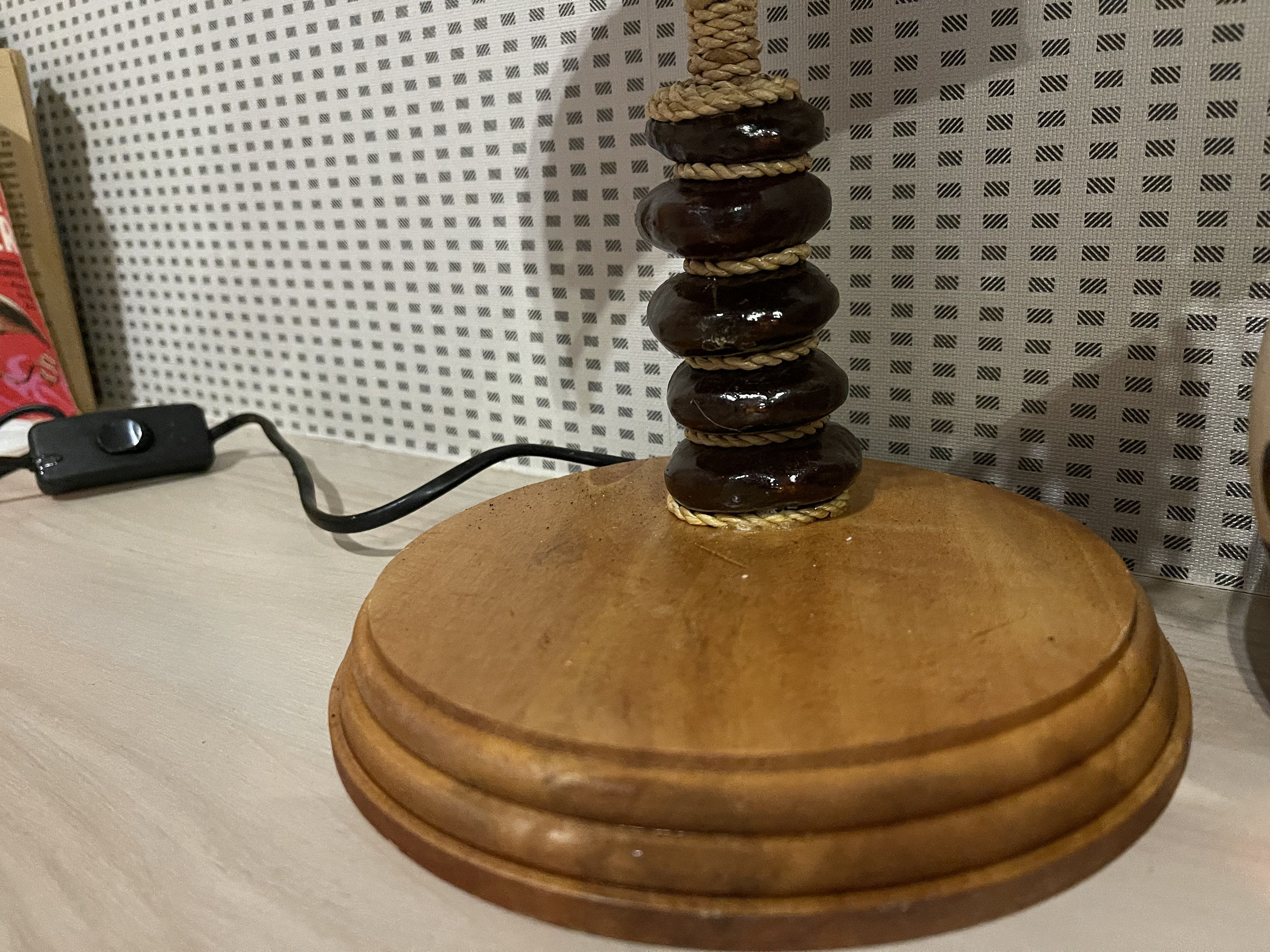Sunflower Coconut Lamp Coconut Tree Shell Bedroom Lamp Tree Table Light ...