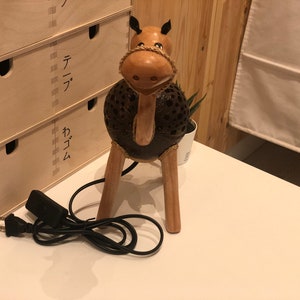 Camel Coconut Lamp Animal Lamp Coconut Shell Bedroom Lamp Table Floor ...
