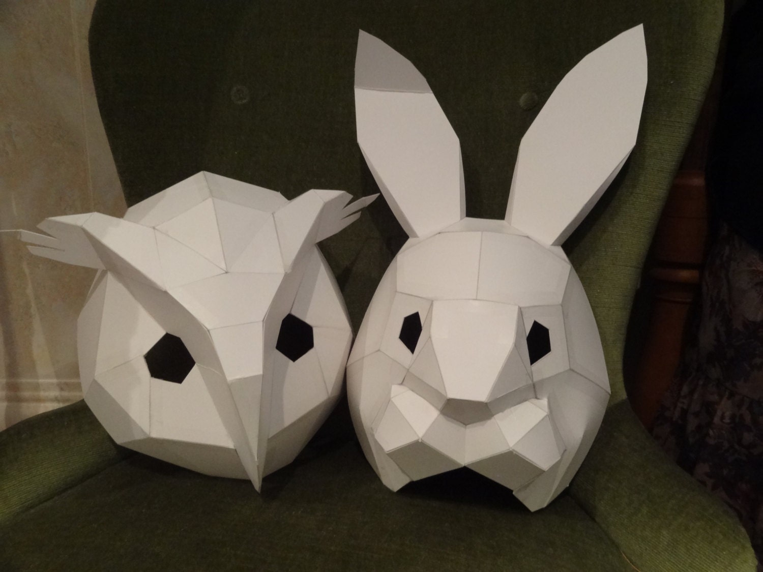 DIY Halloween Mask Owl Maskowl Costume Bird Mask Bird - Etsy