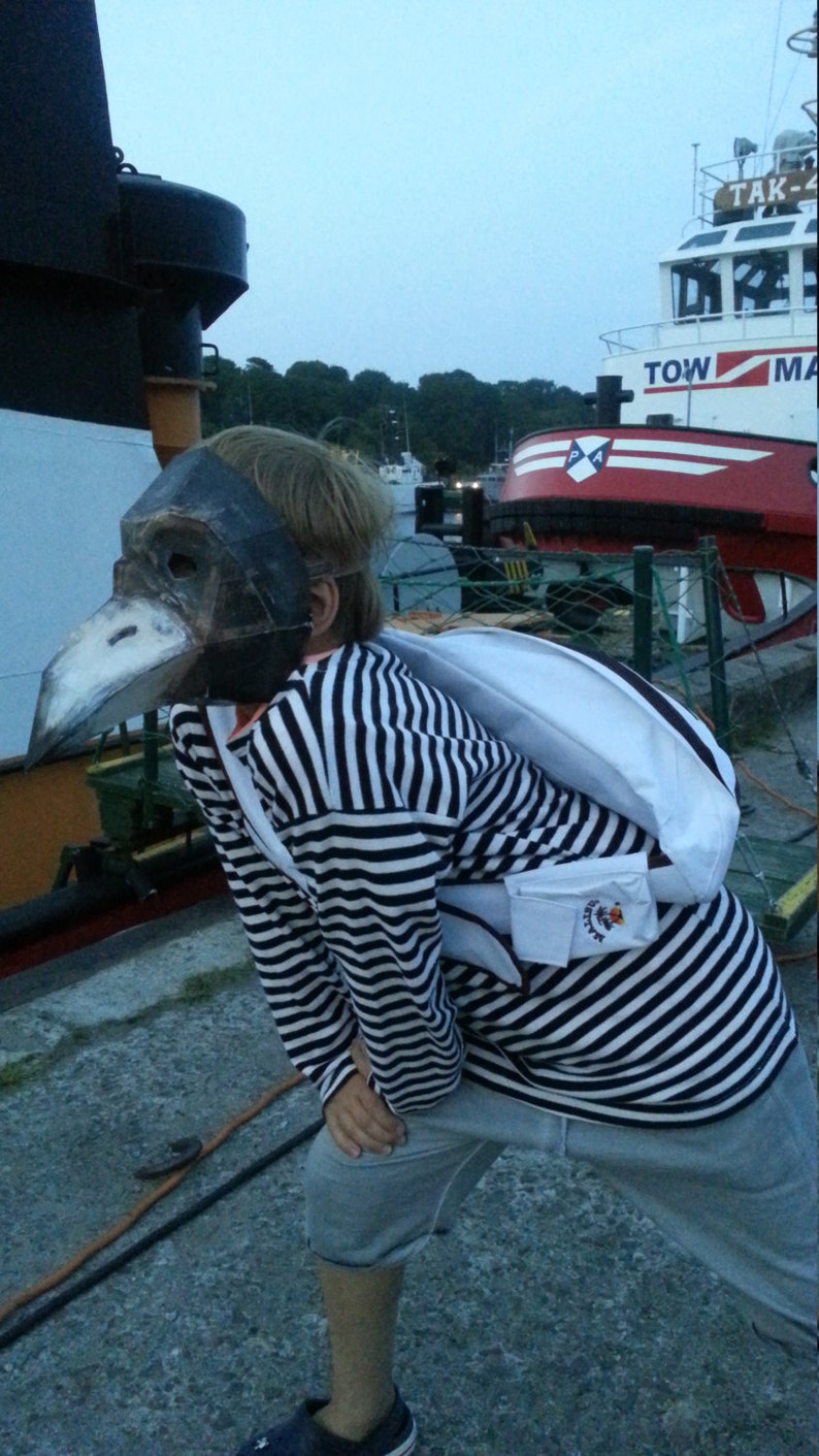 Plague Doctor mask Crow mask Make your own bird mask from | Etsy