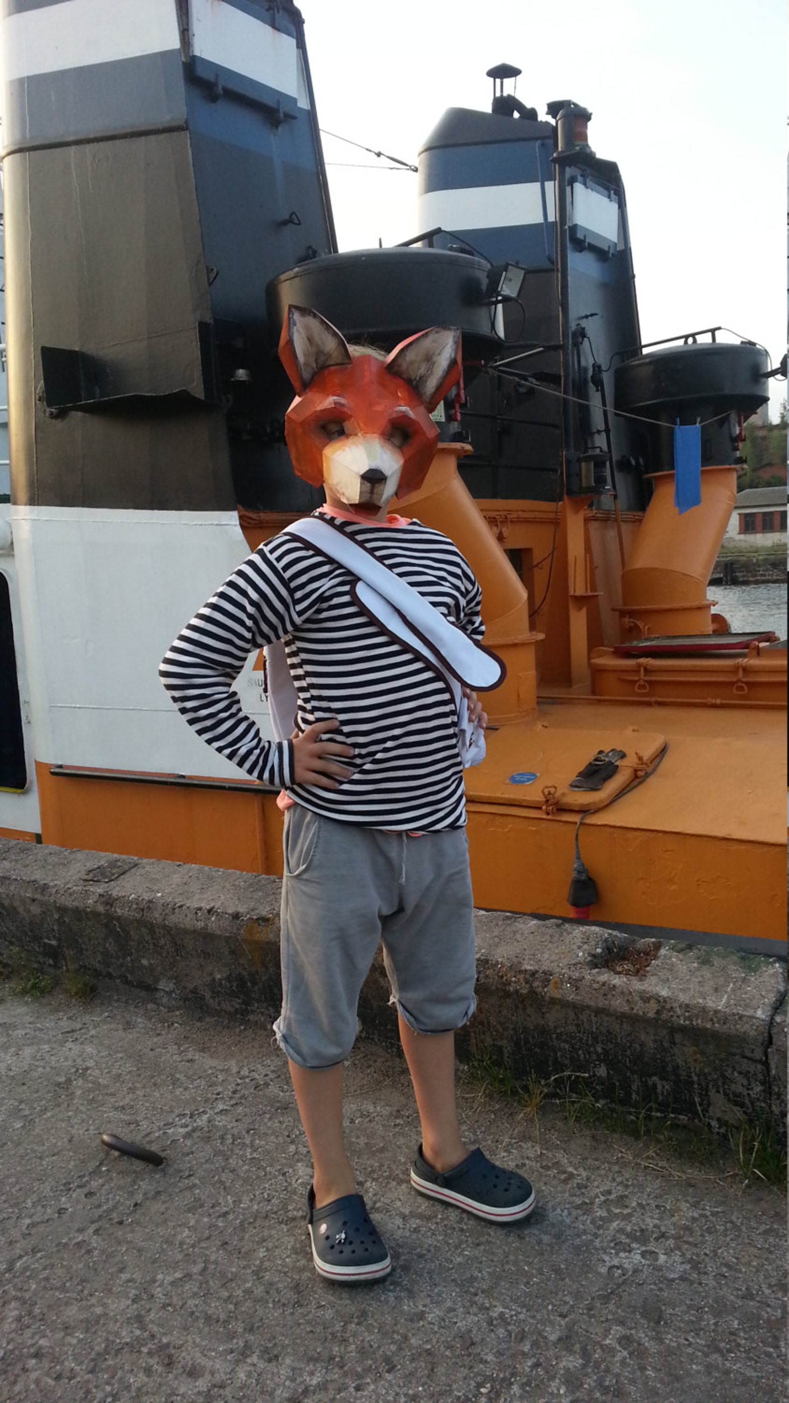 DIY Halloween Mask Fox Mask Fox Costume Instant Download - Etsy