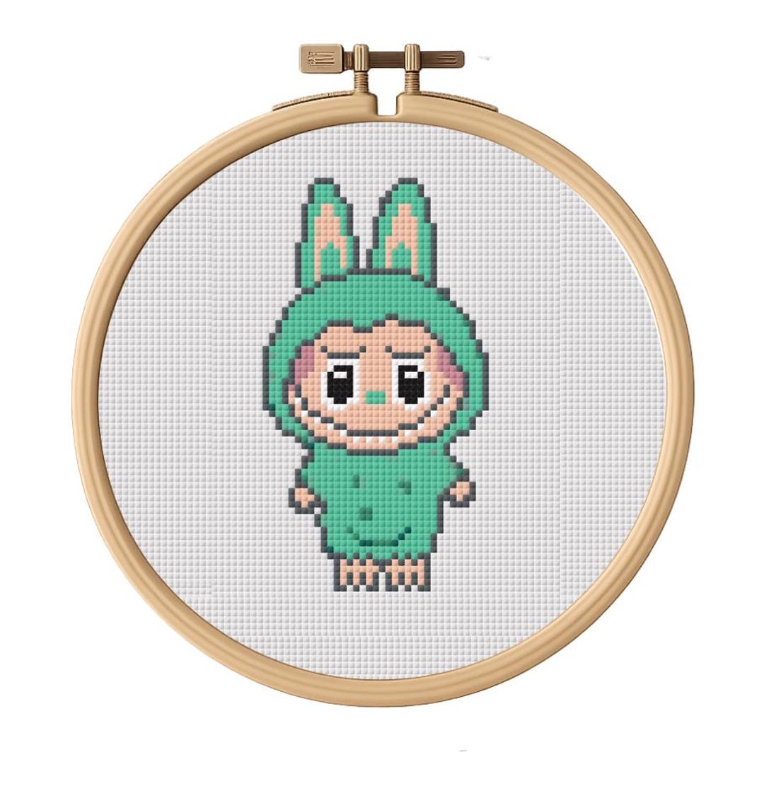 Cross Stitch Pattern - Labubu - Etsy