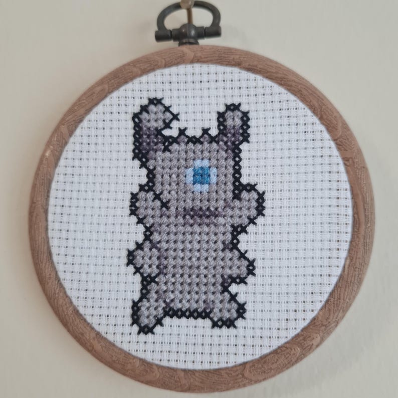 Sky Children of the Light Sky Cotl Cute Krill Dark Dragon Cross Stitch ...