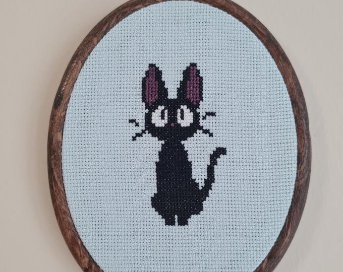 Jiji From Kiki's Delivery Service Ghibli Cute Cat Anime Movie Cross ...