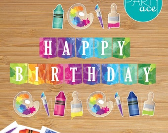 Crayon banner | Etsy