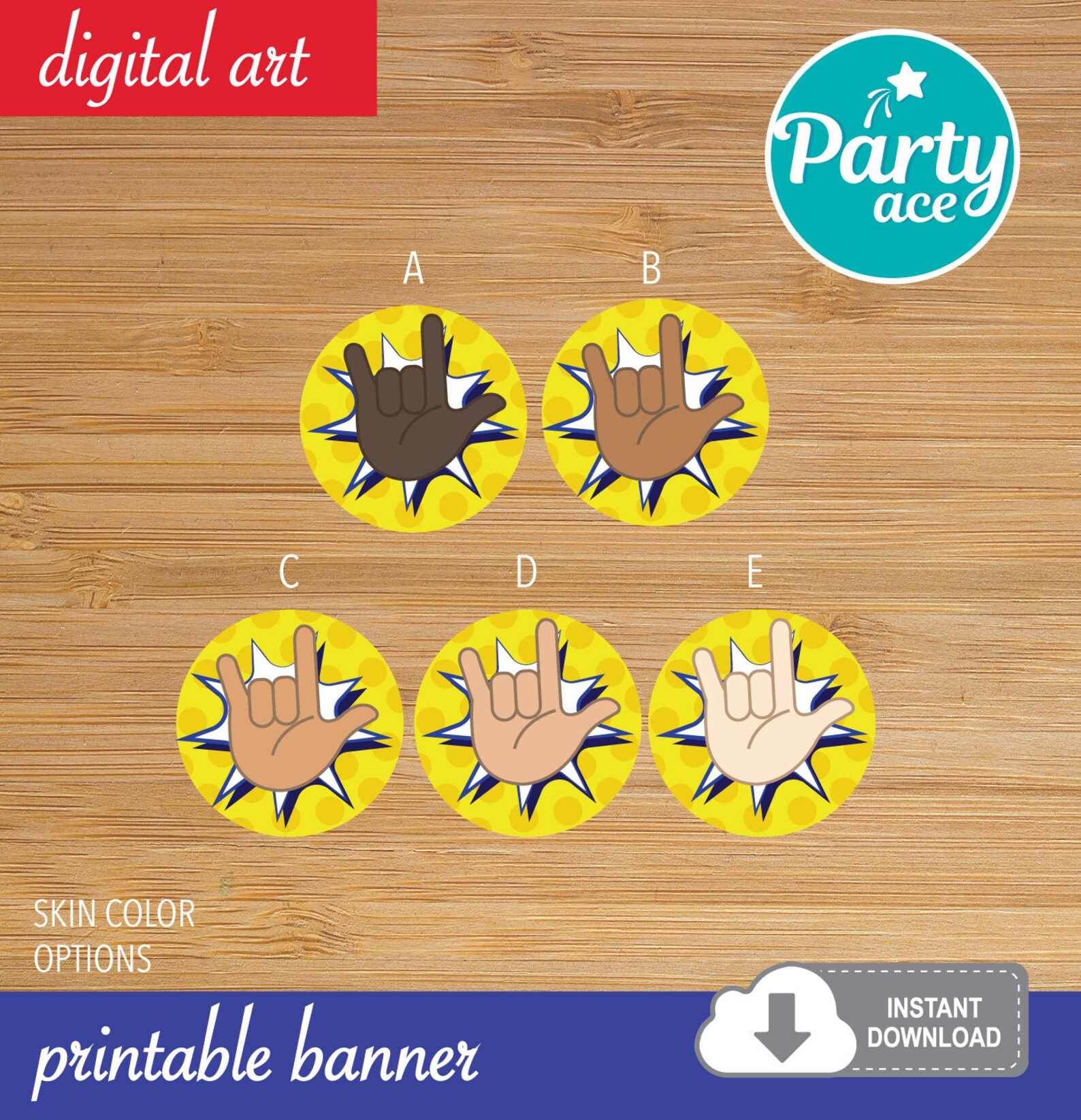 Happy Father's Day My Dad Rocks Printable Banner Colorful | Etsy