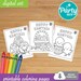 Vegetables Coloring Printable Pages for Kids in English and Spanish for ...