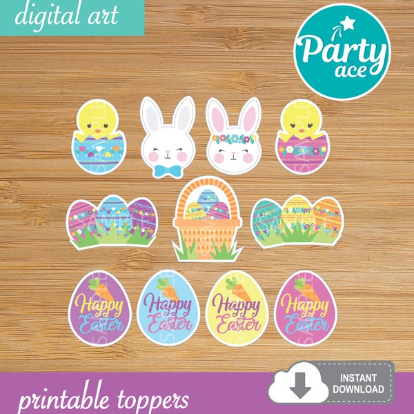 Easter Toppers - Etsy