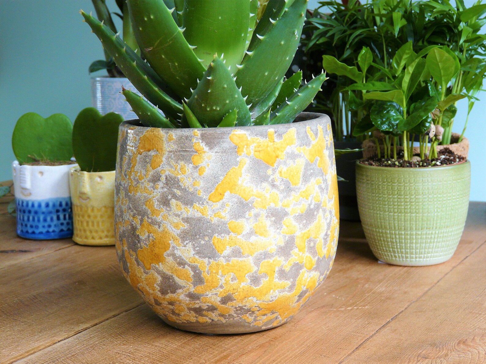 Fat Lava Style Ceramic Planter | Etsy UK