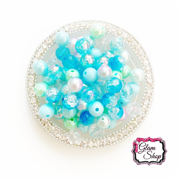 Shades of Blue Beads - Etsy