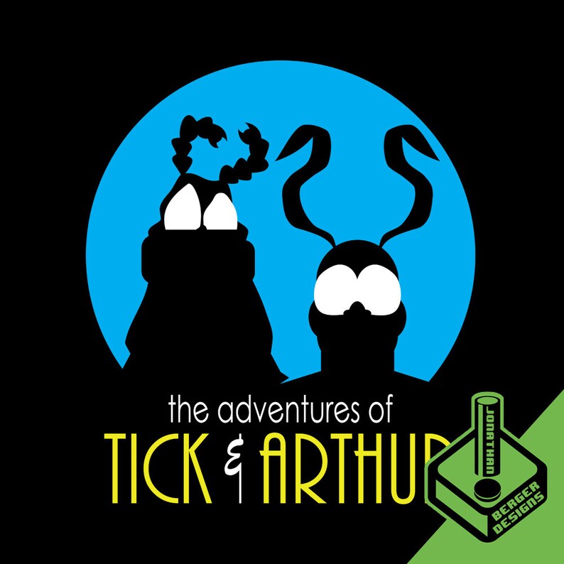 Tick and Arthur T-shirt - Etsy