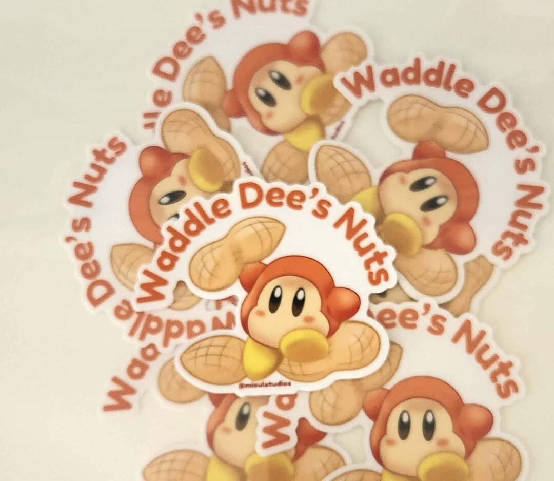 Stickers: Kirby | Waddle Dee - Etsy