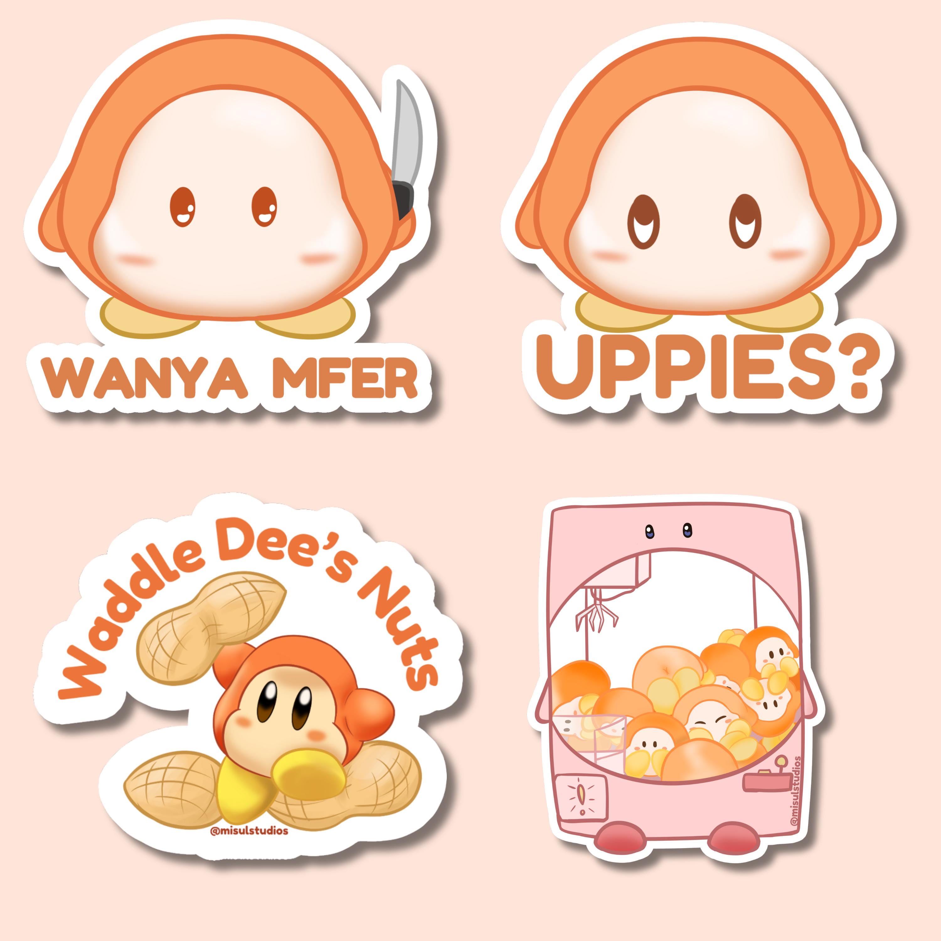 Stickers: Kirby | Waddle Dee - Etsy