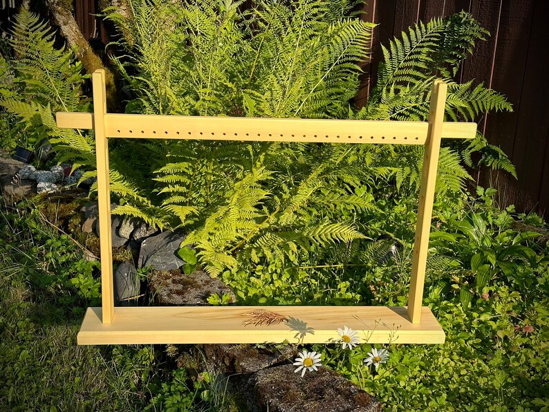 Tabletop Weaving Loom, Alaska Ravens Tail / Chilkat Weaving Loom - Etsy