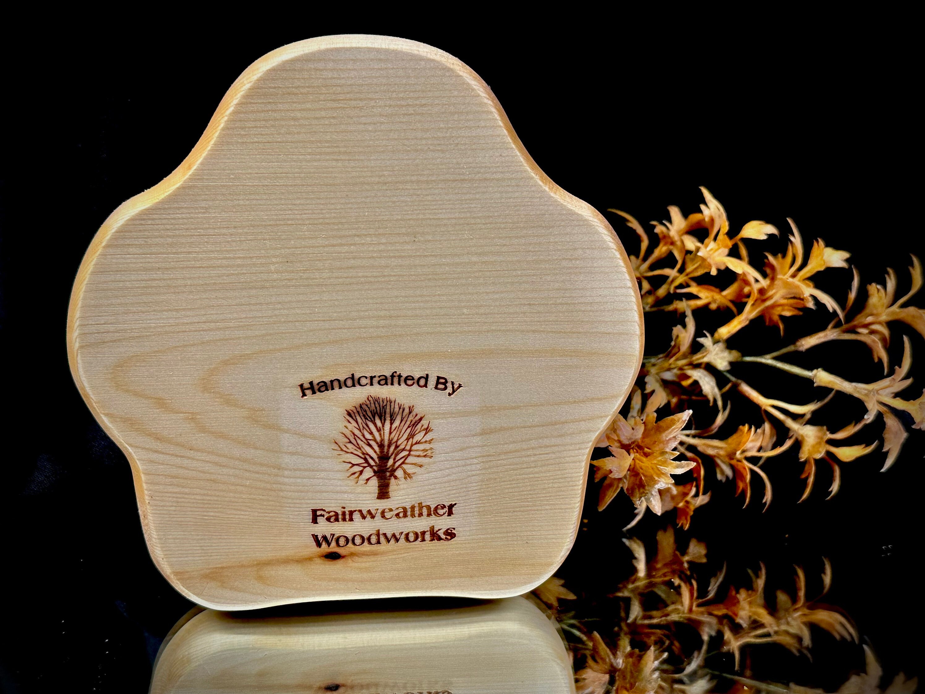 Alaskan Yellow Cedar Paw Dish - Etsy