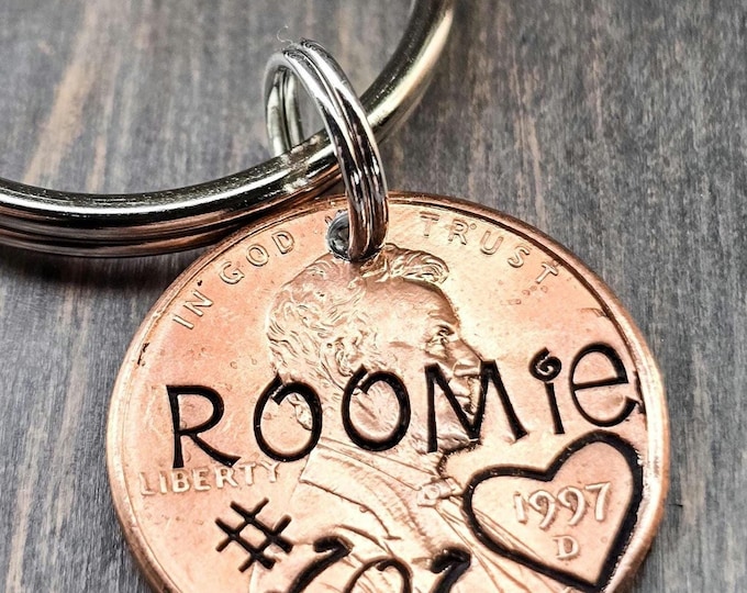 Personalized Roommate Keychain Set, Room Number Keychains, College ...
