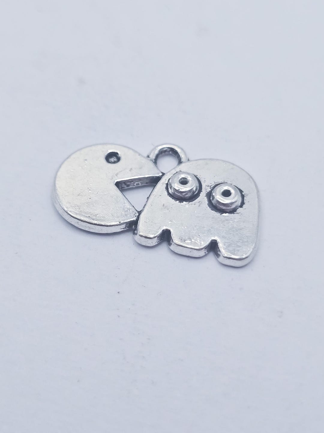 Ghost /pac Charm. Sold ONLY as Penny Keychain Add On...not Sold ...