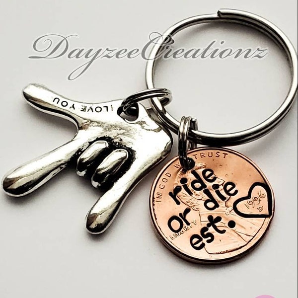 Best Friend Keychain - Etsy