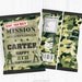 Camouflage Candy Wrappers Personalized Camo Bundle Army - Etsy