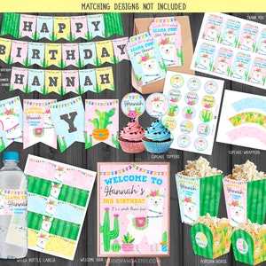 Llama Thank You Tags, Personalized, Llama Card, Llama Thank You Card ...