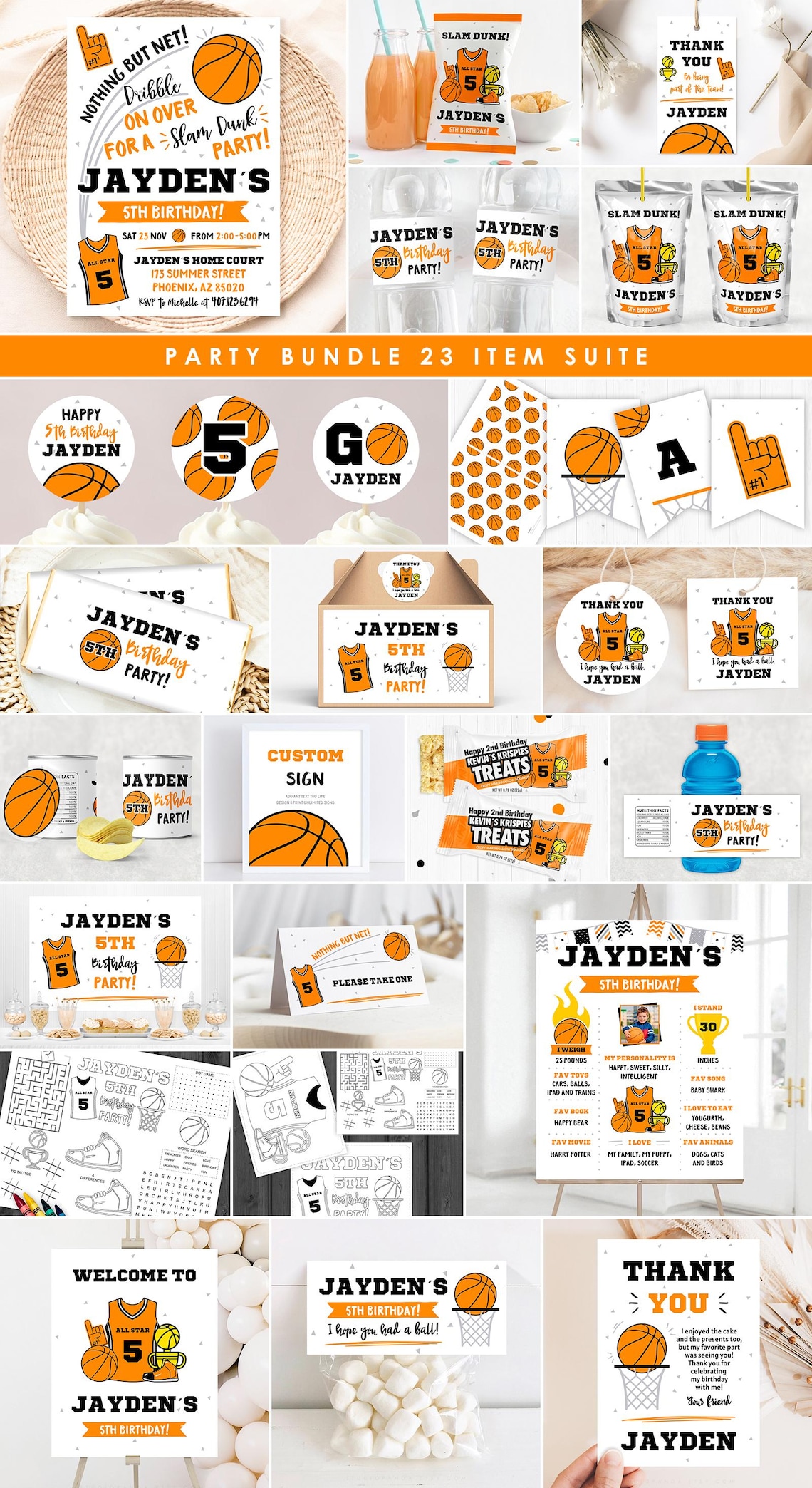 Basketball Signs, Instant Download, Basketball Wall Art, Basketball ...