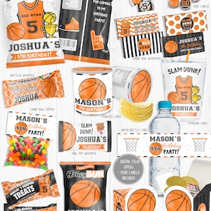 Basketball Party Decorations, Personalized, Sport Decoration ...
