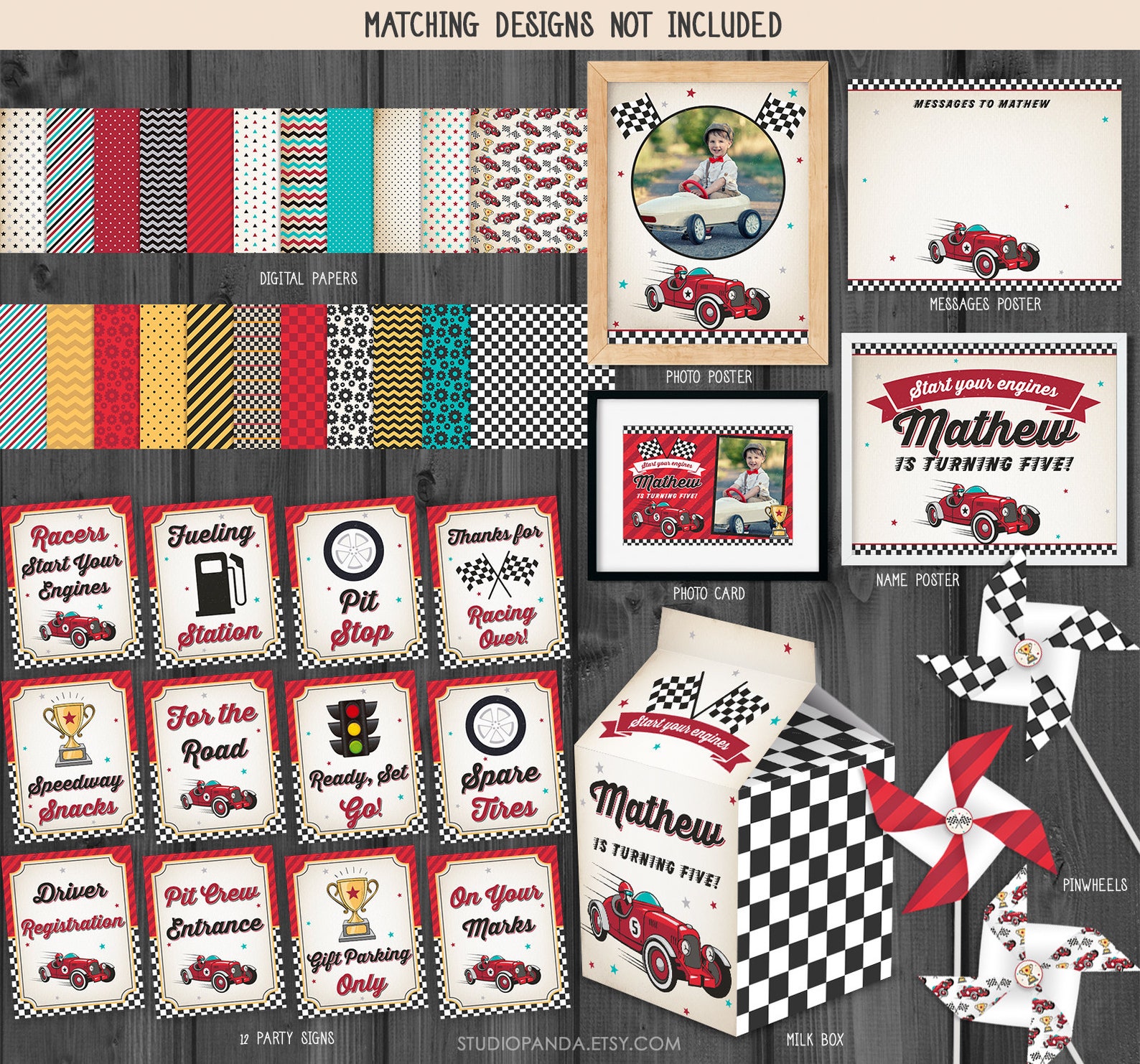 Race Car Chip Bag Personalized Car Wrappers Car Potato | Etsy