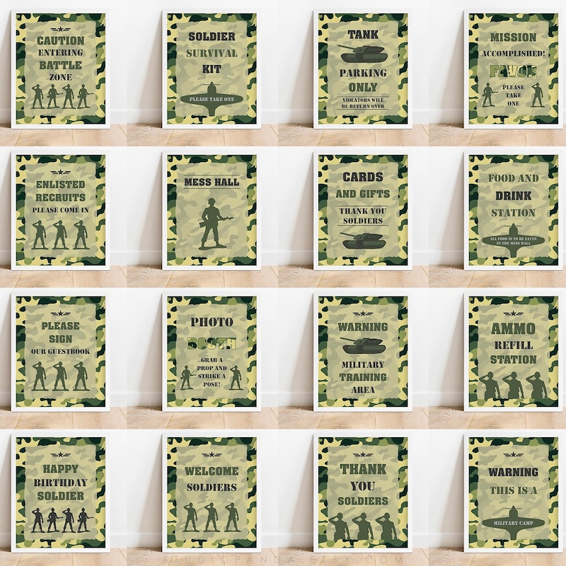 Funny Military Poster - Etsy