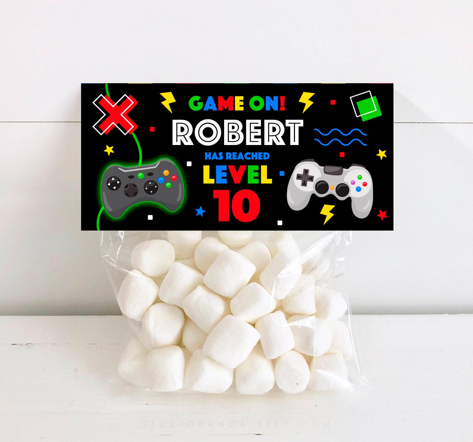 Video Game Power up Station Sign, Instant Download, Video Game Party ...