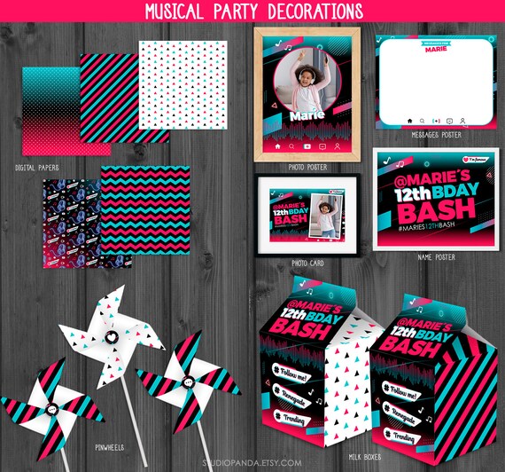 Paper Paper & Party Supplies Musical Welcome Sign Dance Sign Music ...