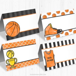 Basketball Party Signs, Instant Download, Sports Signs, Basketball Wall ...