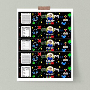 Video Game Bundle With Photo, Personalized, Video Game Package, Gamer ...
