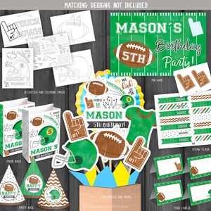 Football Chip Bag, Personalized, Football Label, Football Wrapper ...