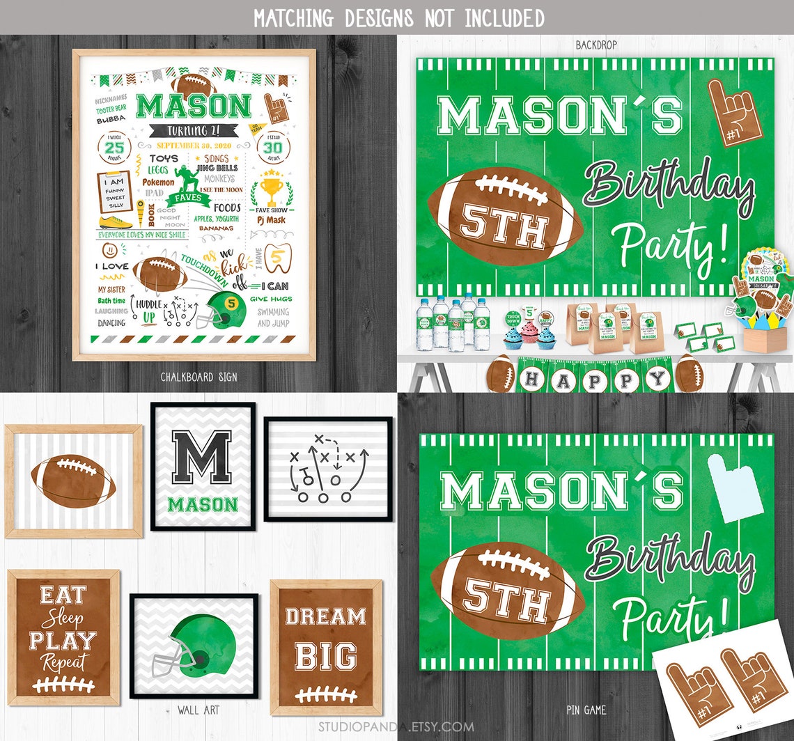 Football Time Out Treats Sign Instant Download Football | Etsy