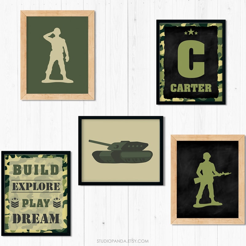 Camouflage Decor - Etsy