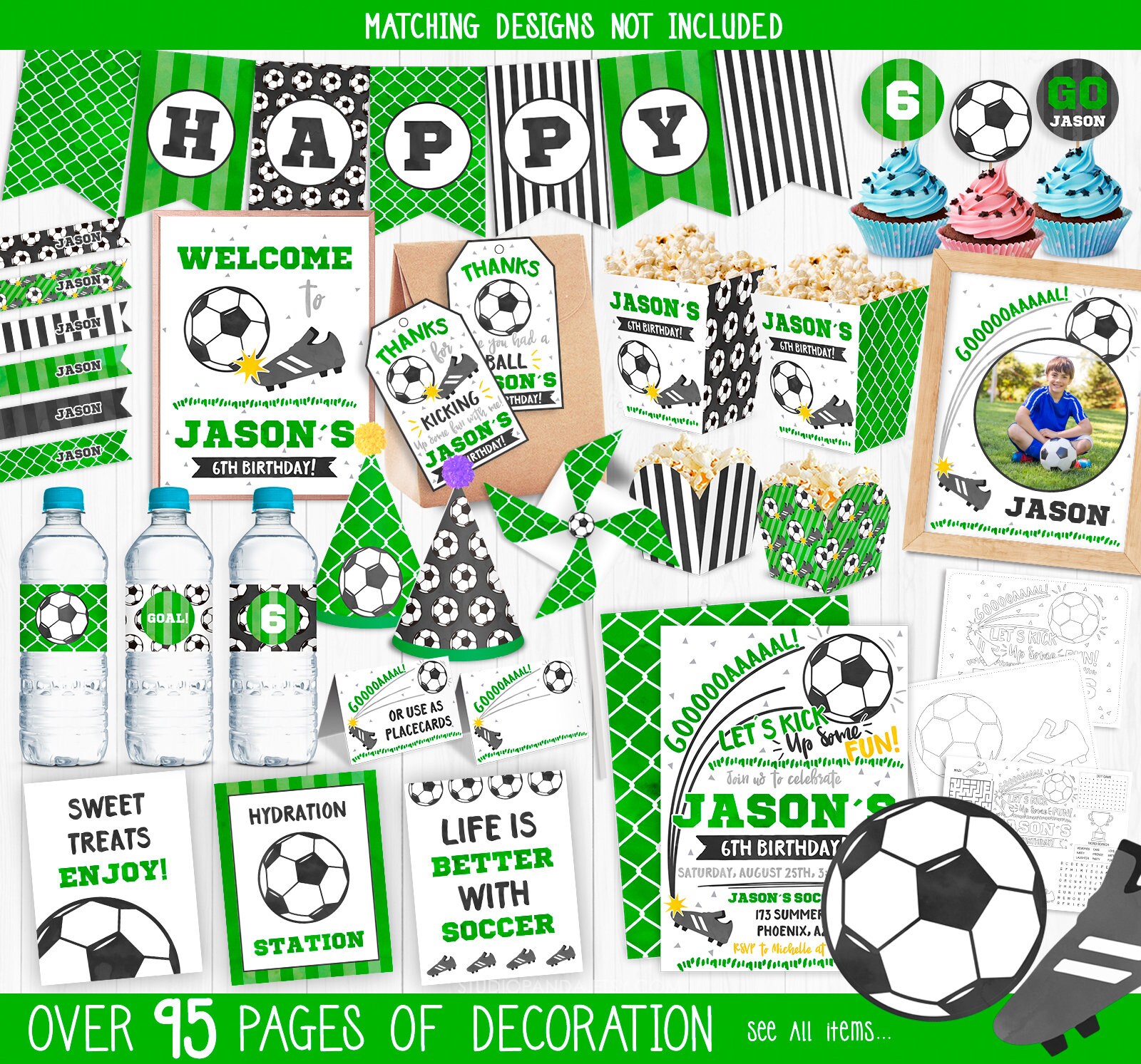 Soccer Sweet Treats Sign Instant Download Soccer Decoration - Etsy