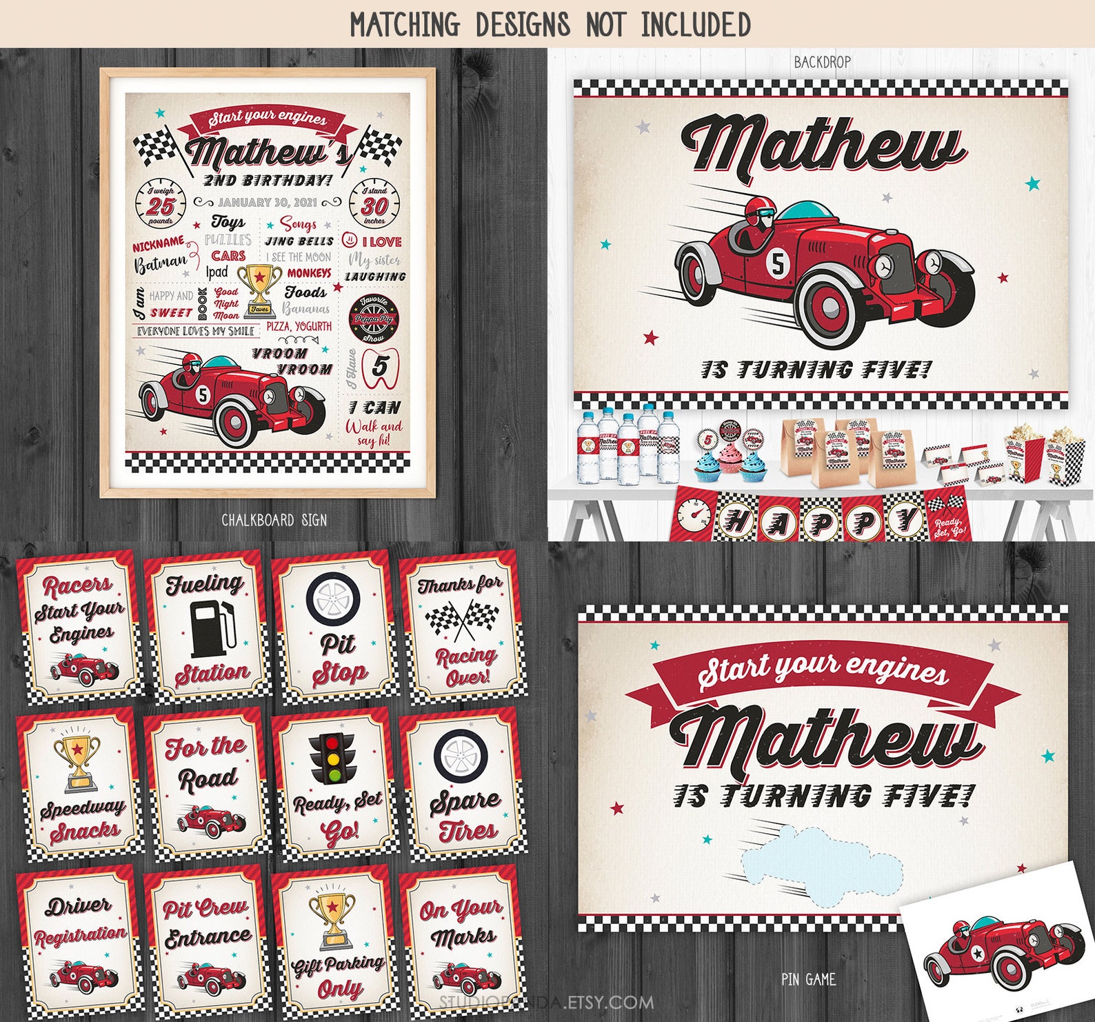 Race Car Chip Bag Personalized Car Wrappers Car Potato | Etsy