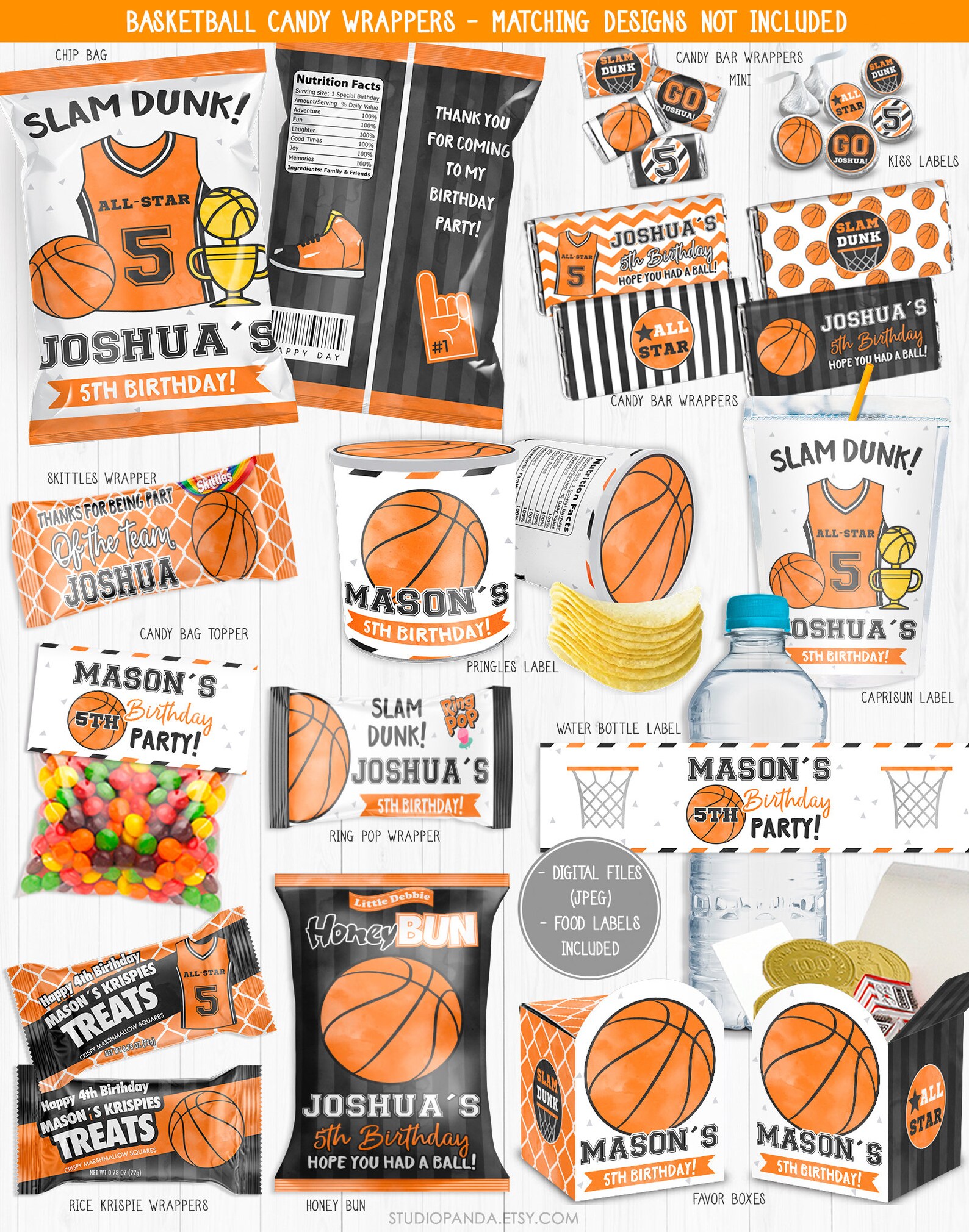 Basketball Mini Pringles Personalized Sport Pringles - Etsy