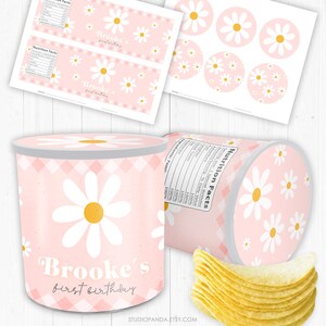 Daisy Flower Candy Wrappers, Personalized, Daisy Bundle, Daisy ...