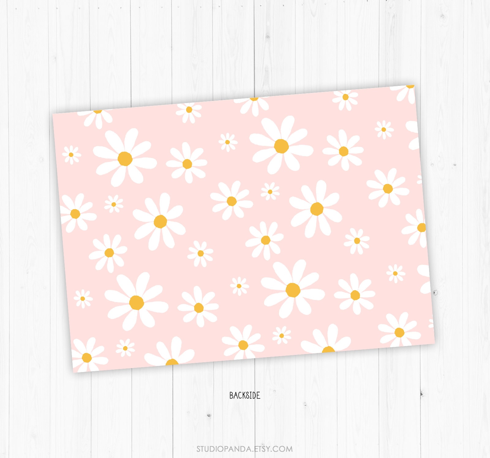 Daisy Flower Invitation 4, Personalized, Daisy Decoration, Daisy ...