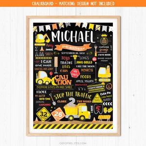 Construction Welcome Sign Personalized Construction - Etsy