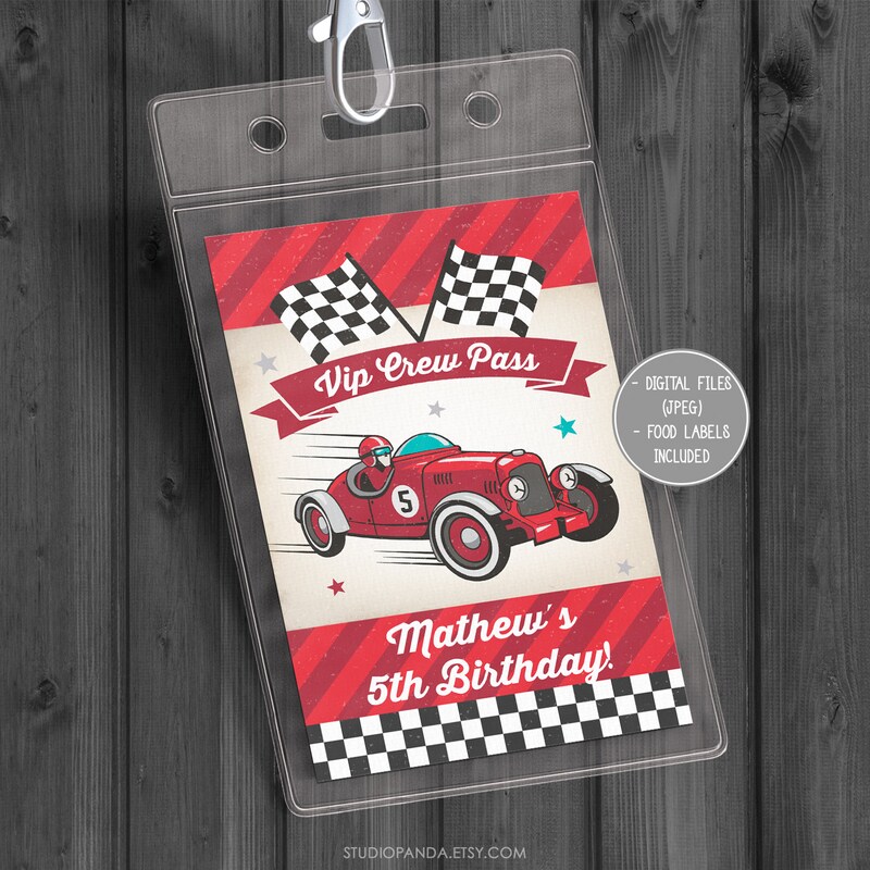 Vip Racing Pass - Etsy