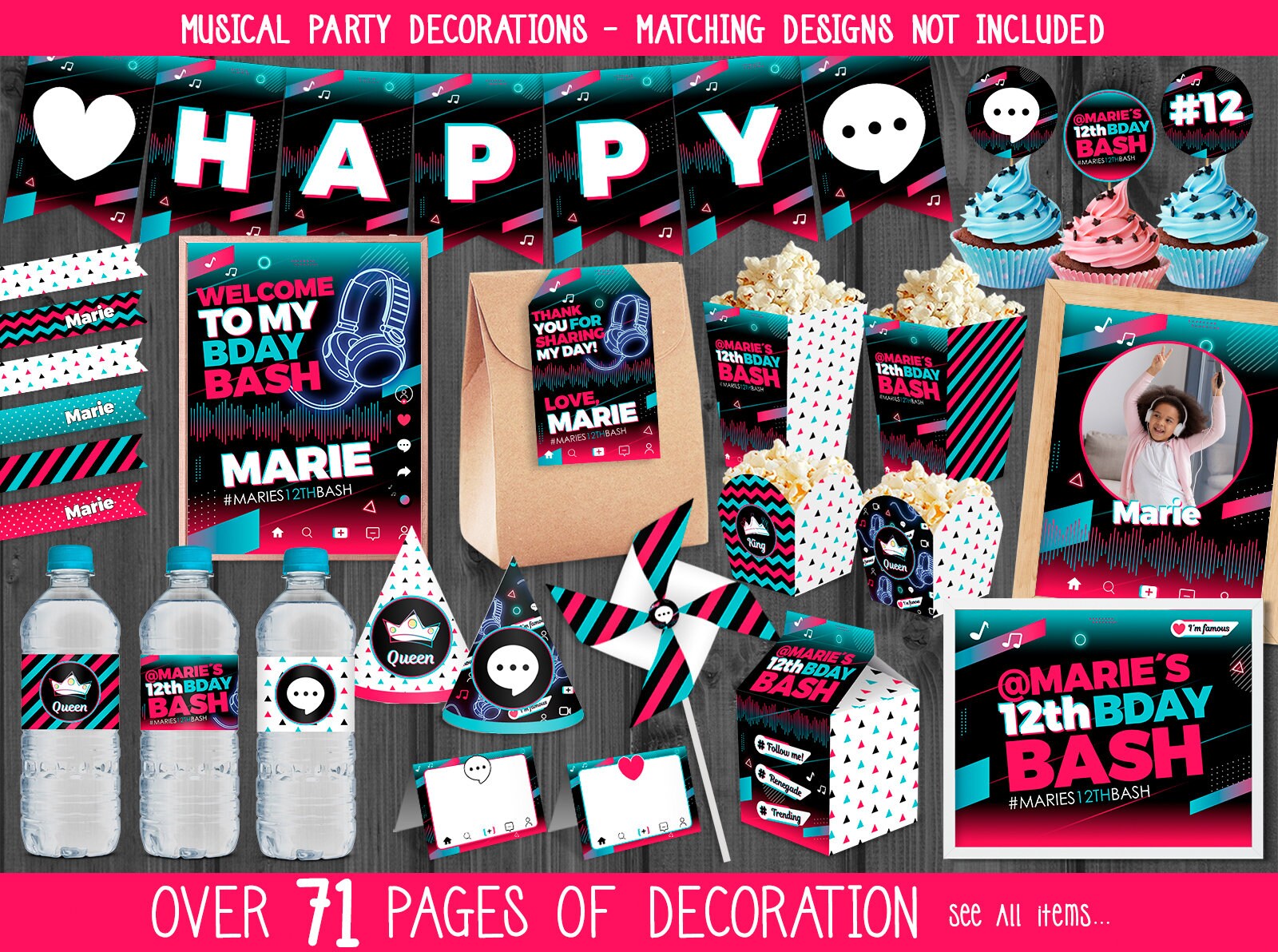 Musical Candy Bar Wrappers Personalized Dance Wrappers - Etsy