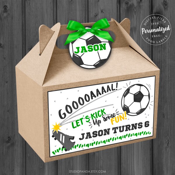 Soccer Gable Box - Etsy