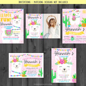Llama Thank You Tags, Personalized, Llama Card, Llama Thank You Card ...
