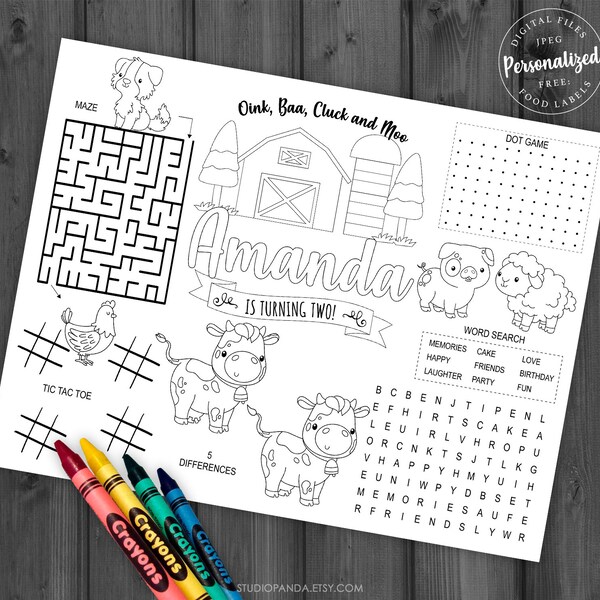 Old Macdonald Farm - Etsy