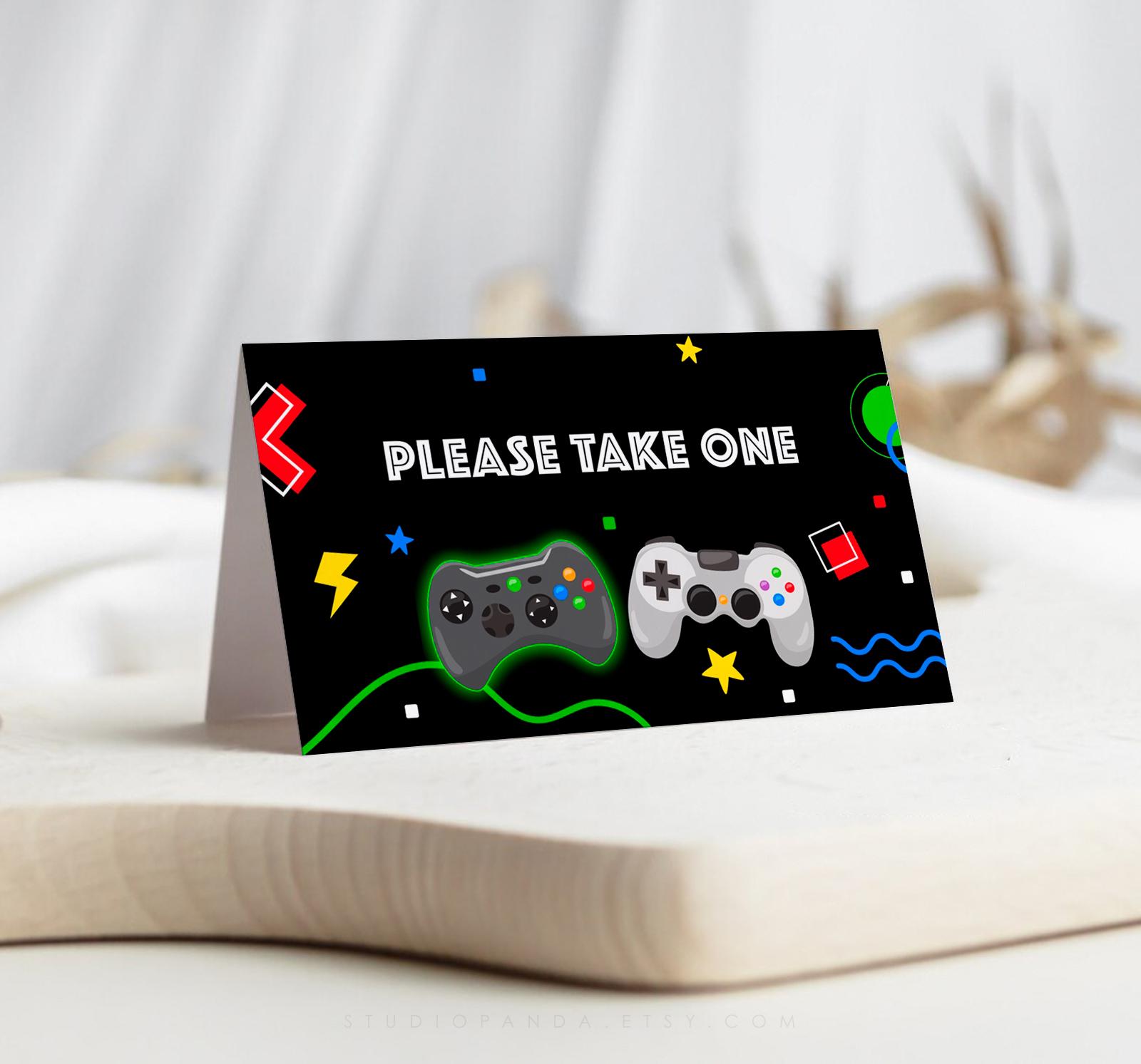 Video Game Welcome Sign, Personalized, Video Game Banner, Video Game ...