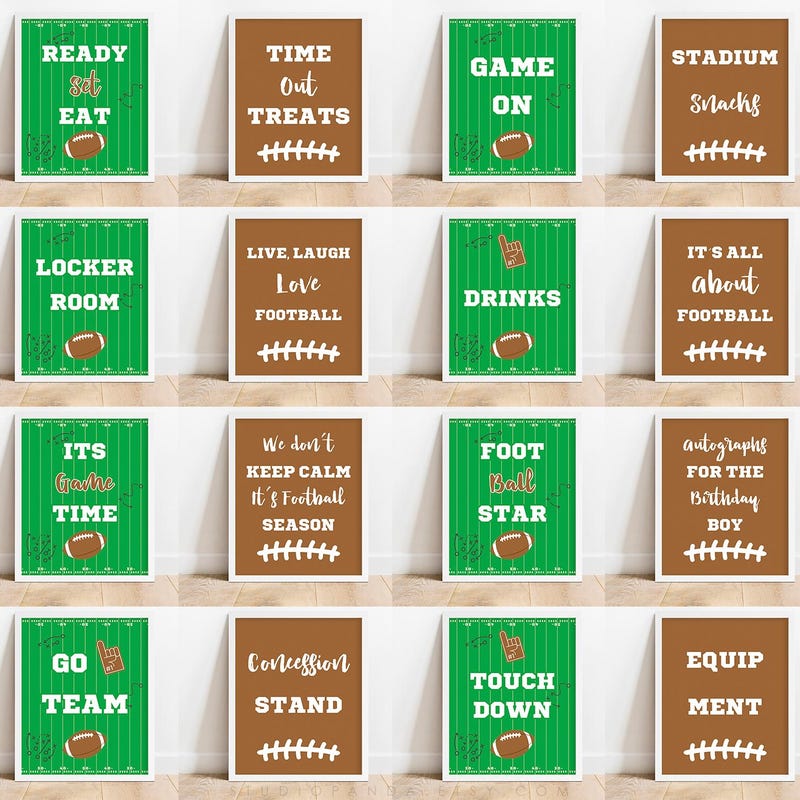 Football Signs - Etsy