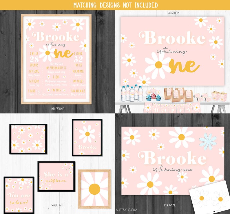 Daisy Flower Activity and Coloring Pages, Personalized, Daisy ...