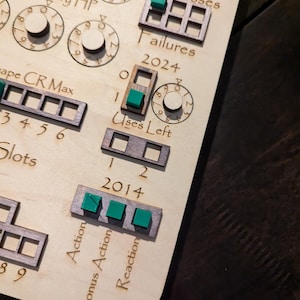 Ultimate Deluxe Druid Organizer Board for 5e (2014 and 2024) Dungeons ...
